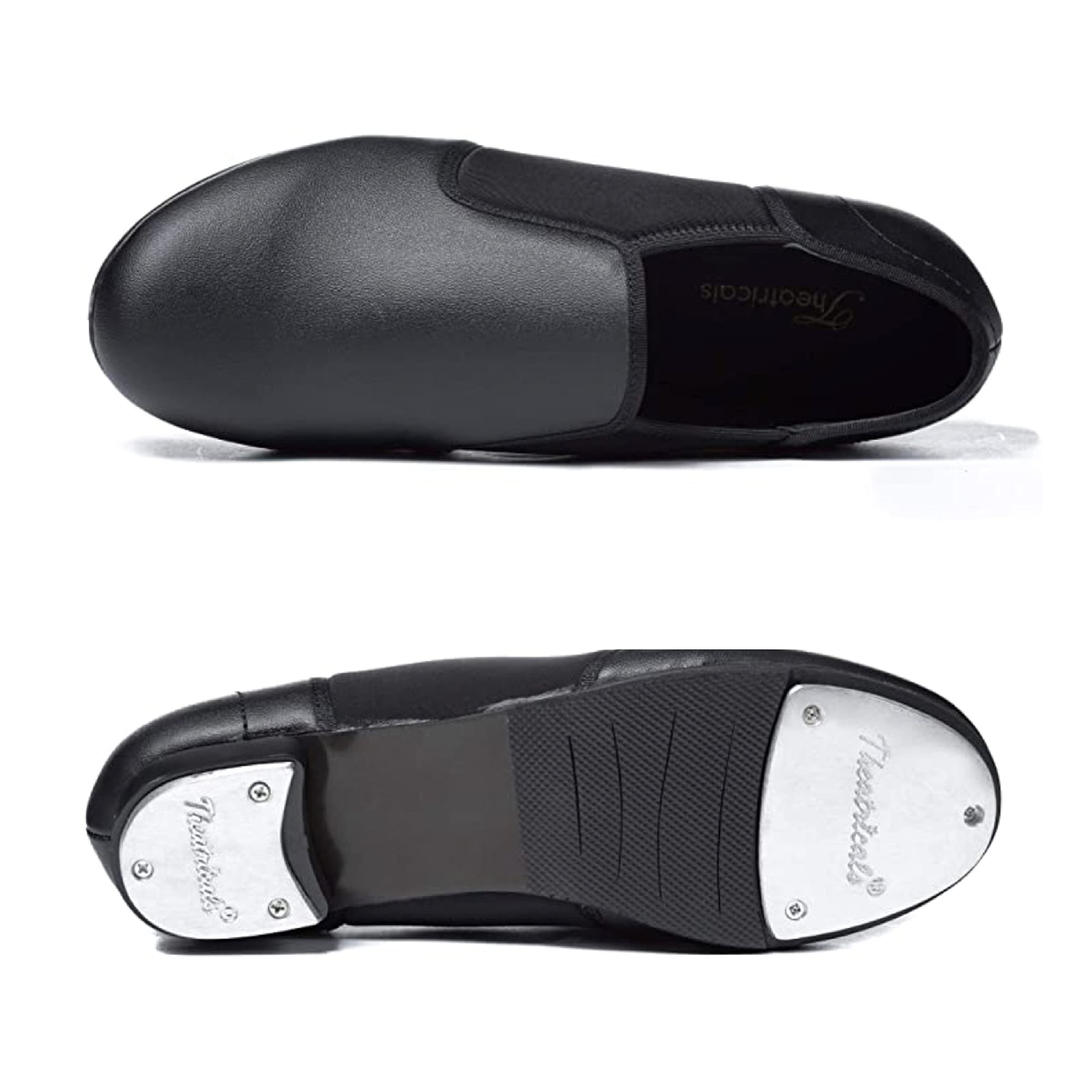 Theatricals Child Slip On Tap Shoes Black 02.0 T9100C