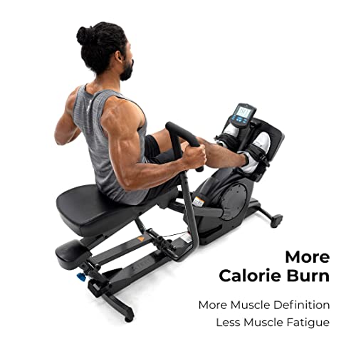 Teeter Power10 Rower with 2-Way Magnetic Resistance Elliptical Motion – Indoor Rowing Machine w/Bluetooth HRM, Teeter Move App- Free Classes & Coaching