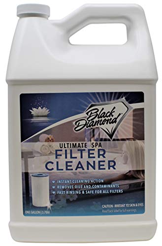 Black Diamond Stoneworks Ultimate Spa Filter Cleaner Fast-Acting Spray for Hot Tub & Pool Filters.Bundle