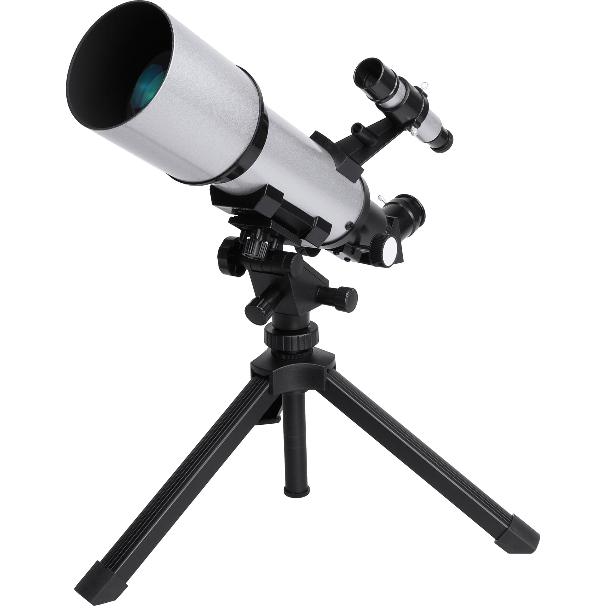 BARSKA Starwatcher 400x70mm Refractor Telescope w/ Tabletop Tripod & Carry Case