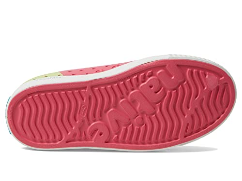 Native Shoes Jefferson Sugarlite Block (Little Kid) Dazzle Pink/Shell White/Celery Maria Starfish Block 2 Little Kid M