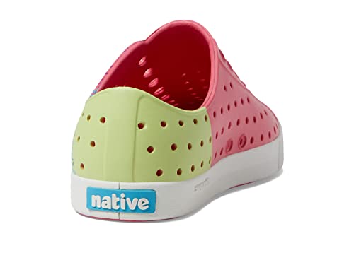 Native Shoes Jefferson Sugarlite Block (Little Kid) Dazzle Pink/Shell White/Celery Maria Starfish Block 2 Little Kid M