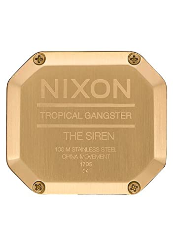 NIXON Siren A1210 - Tortoise - 100m Water Resistant Women's Digital Sport Watch (38mm Watch Face, 18mm-16mm Pu/Rubber/Silicone Band)
