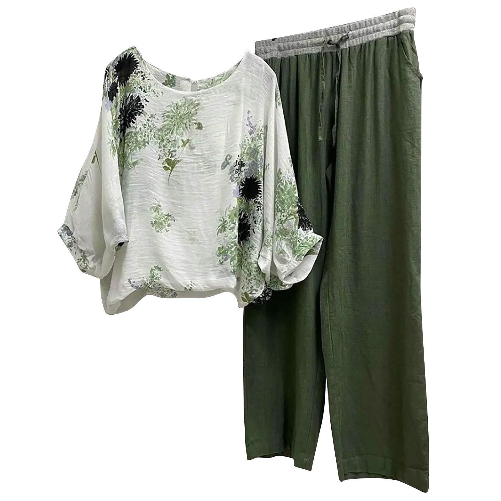 Discount Codes Promos and Coupons Two Piece Shorts Outfits for Women Womens Yoga Outfits 2 Piece Dressy Casual Long Sleeve Shirt Elbow Sleeve Tops Camouflage Pants