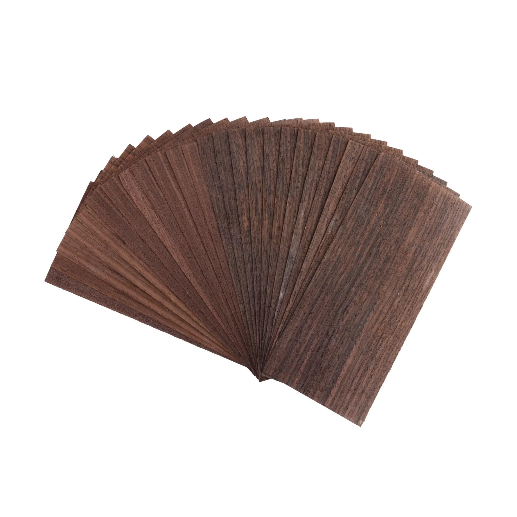 Exotic Wood Zoneâs East Indian Rosewood Veneer | 200 mm x 100 mm x 0.1 mm (24 Pack)