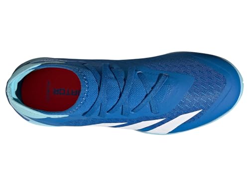 adidas Soccer Predator Accuracy.3 Indoor (Little Kid/Big Kid) Bright Royal/White/Bliss Blue 2 Little Kid M