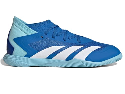 adidas Soccer Predator Accuracy.3 Indoor (Little Kid/Big Kid) Bright Royal/White/Bliss Blue 2 Little Kid M