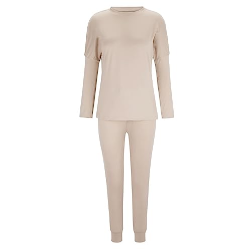 Womens Suit Set Pink Outfits for Women Crew Neck Wool Jacket Women Cute Sweat Pants White Lounge Set Oversized t-Shirt Tops + Biker Shorts Casual Workout Sets Pullover and Long Pants Grey Graphic