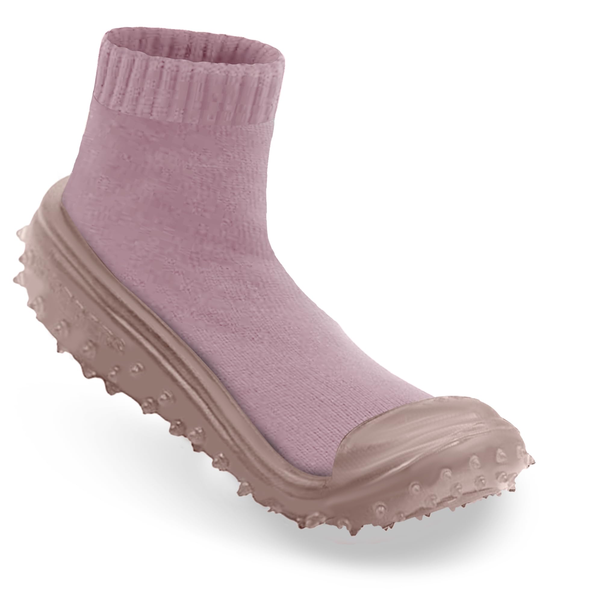 Baby Girls Slippers - Baby First Walking Non Skid Slipper Socks - Premium & Comfortable Toddler House Slippers, Kids Essentials - Pink - 12 Months Infant