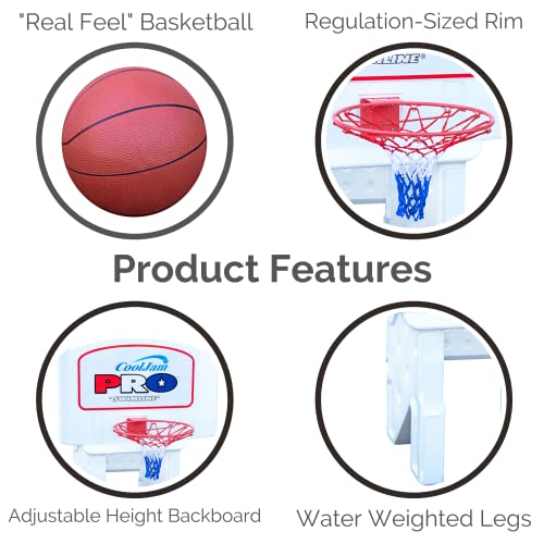 Swimline Cool Jam Pro Poolside Basketball Super-Wide