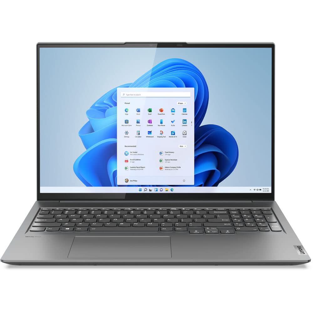 Lenovo Slim 7 82VB Laptop 2023-16" WQXGA Touch Intel Arc A370M - Intel Core i7-12700H 14 Cores - 32GB LPDDR5 4TB NVMe SSD - Backlit Keyboard Thunderbolt 4 Wi-Fi 6- Win11 Pro TLG 32GB USB