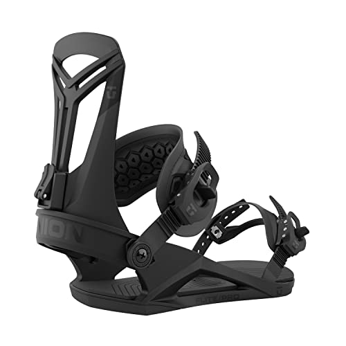 Union Flite Pro Mens Snowboard Bindings Black Sz S (6-7.5)