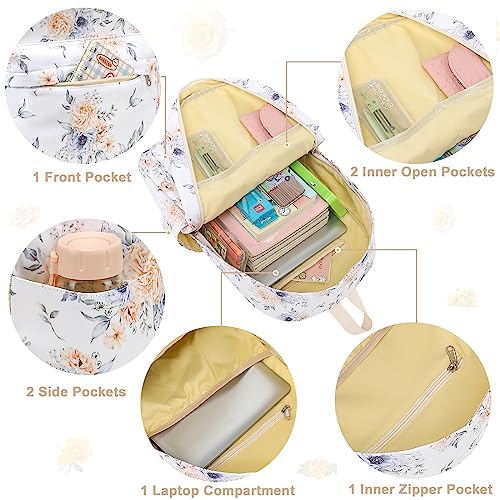 CAMTOP Backpack for girls backpack with lunch box set kids backpack for School Bookbag