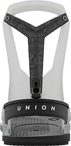 Union Falcor Snowboard Bindings Reflective Silver Sz L (10.5+)
