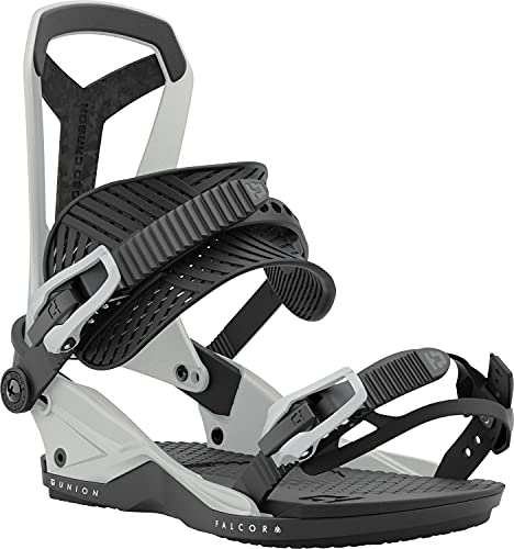 Union Falcor Snowboard Bindings Reflective Silver Sz L (10.5+)