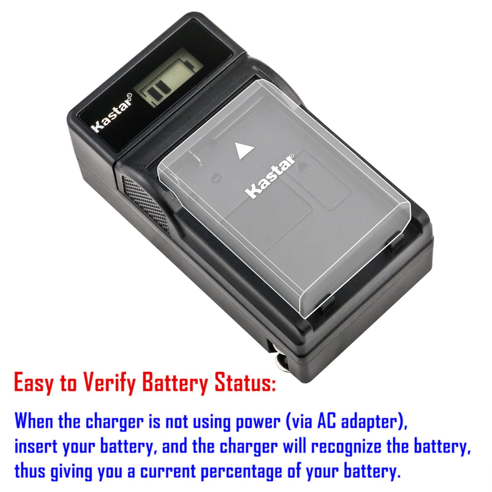 Kastar 2-Pack NB-13L Battery and LCD AC Charger Compatible with Canon PowerShot G9 X, PowerShot G9 X Mark II, PowerShot SX620 HS, PowerShot SX720 HS, PowerShot SX730 HS Digital Cameras