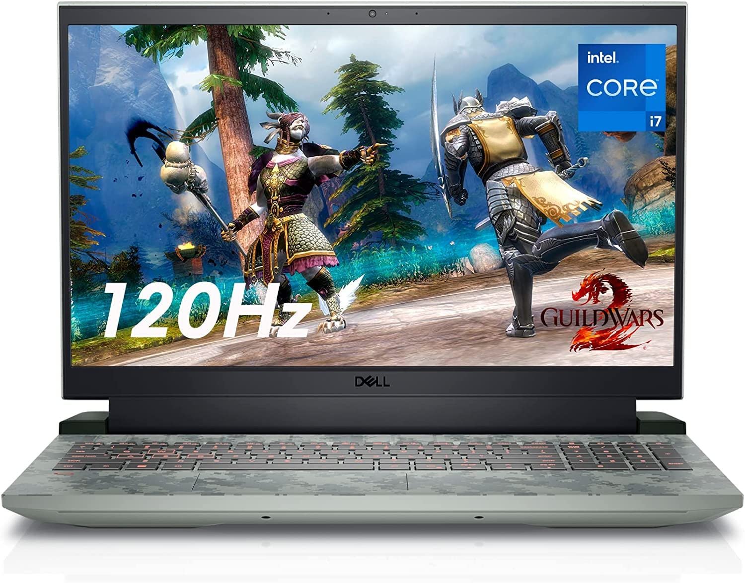 Dell Newest G15 15.6" 120Hz FHD Gaming Laptop, Intel i7-12700H 14-Core, NVIDIA RTX 3060, 64GB DDR5 2TB SSD, WiFi 6, Thunderbolt4, HDMI2.1, RJ45, Spector Green, Backlit Keyboard, Win11 Pro