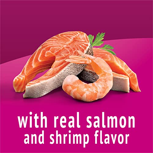 Friskies Purina Playfuls with Salmon and Shrimp Flavor Cat Treats - (10) 2.1 oz. Pouches