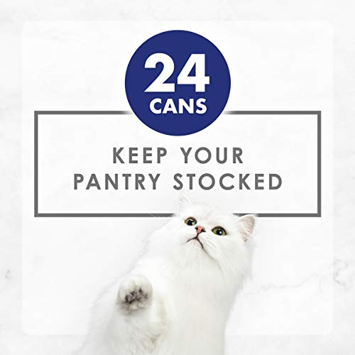 Purina Fancy Feast Wet Cat Food, Flaked Fish & Shrimp Feast - (24) 3 oz. Cans
