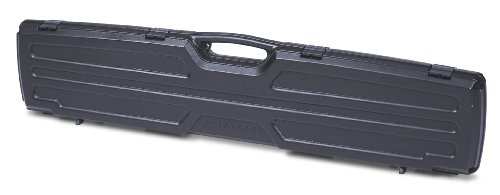 Plano Gun Guard SE Series 48-Inch Single Rifle Case, Black, Lockable Padlock Tabs for Travel, Gun Cases for Rifles and Gun Accessories