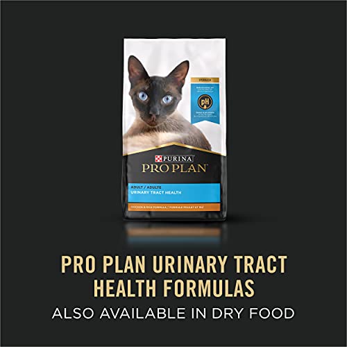 Purina Pro Plan Urinary Tract Cat Food Wet Pate, Urinary Tract Health Turkey and Giblets Entree - (24) 3 oz. Pull-Top Cans
