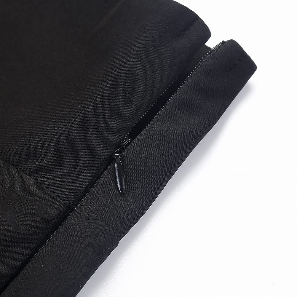 Black Mini Skirt for Women Kawaii Clothes Pastel Goth Aesthetic Skirt (Small, A Pure Black)