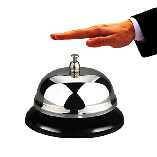 1pcs Call Bell, Counter Bell Ring for Service ，Service Bell Dinner Desk Bell for The Porter Kitchen Restaurant Bar Hotel Schools