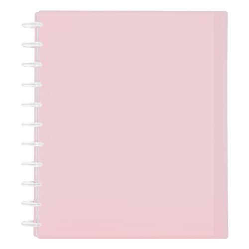 TUL® Discbound Student Notebook, 3-Subject, Letter Size, Pink