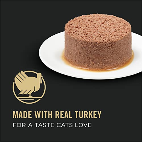 Purina Pro Plan Urinary Tract Cat Food Wet Pate, Urinary Tract Health Turkey and Giblets Entree - (24) 3 oz. Pull-Top Cans