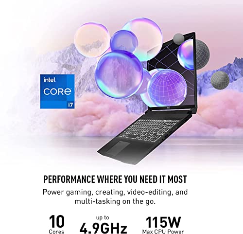 MSI Creator M16 2023 | 16" WQXGA NVIDIA GeForce RTX 4060 | 13th Intel Core i7-13620H 10 Cores 16 Threads | 48GB DDR5 2TBSSD | Numeric Keypad Wi-Fi 6 Bluetooth 5.2 | Win11 Pro TLG 32GB USB | Black