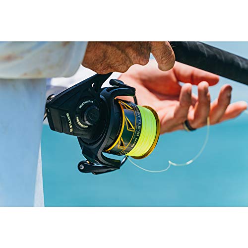 PENN Fishing Battle II & III Spinning Fishing Reel (All Models & Sizes), Black Gold, 2000 (BTLIII2000)