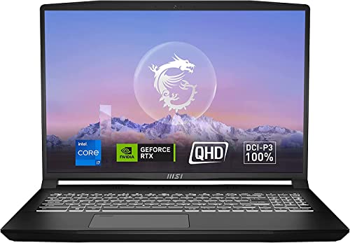 MSI Creator M16 2023 | 16" WQXGA NVIDIA GeForce RTX 4060 | 13th Intel Core i7-13620H 10 Cores 16 Threads | 48GB DDR5 2TBSSD | Numeric Keypad Wi-Fi 6 Bluetooth 5.2 | Win11 Pro TLG 32GB USB | Black
