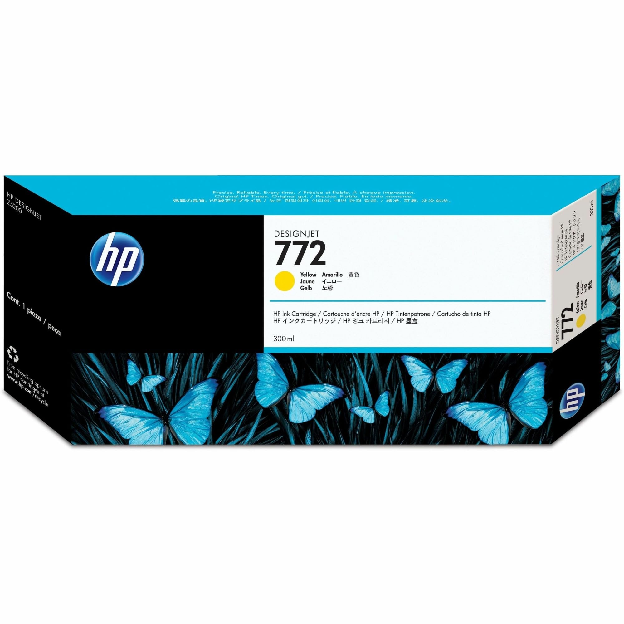 HP 772 Yellow Original Ink Cartridge (CN630A)