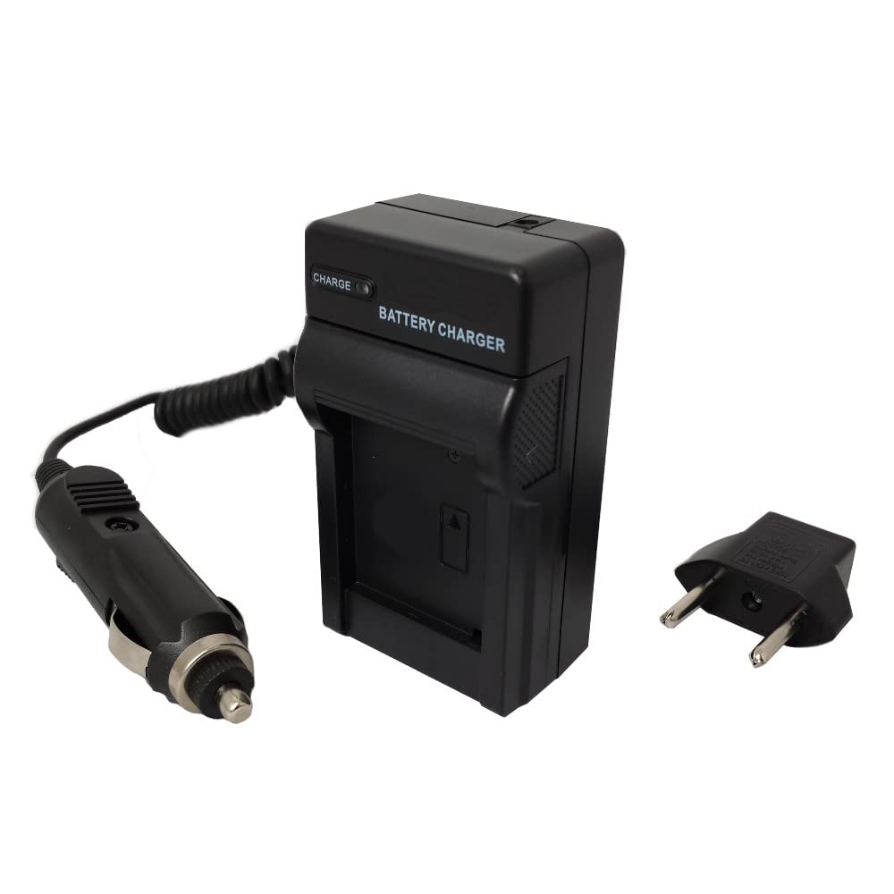 Synergy Digital Camera Battery Charger, Compatible with Canon PowerShot SX620 HS Digital Camera (110/220v with Car & EU adapters) - Replacement Charger for Canon NB-12L NB-13L Batteries