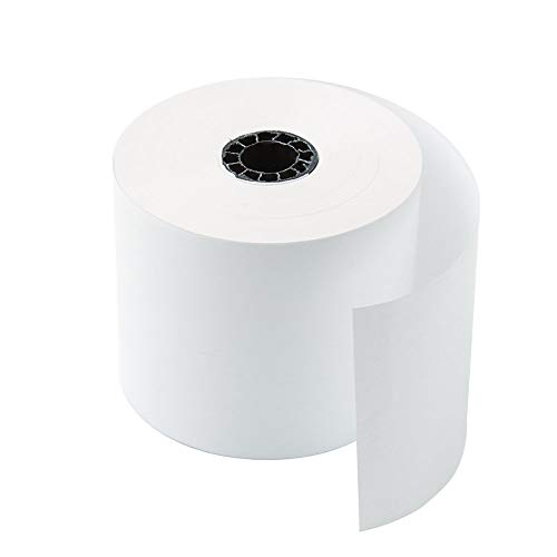 Office Depot Adding Machine Thermal Paper Rolls, 1 3/4in. x 230ft., White, Pack Of 10 Rolls, 554085