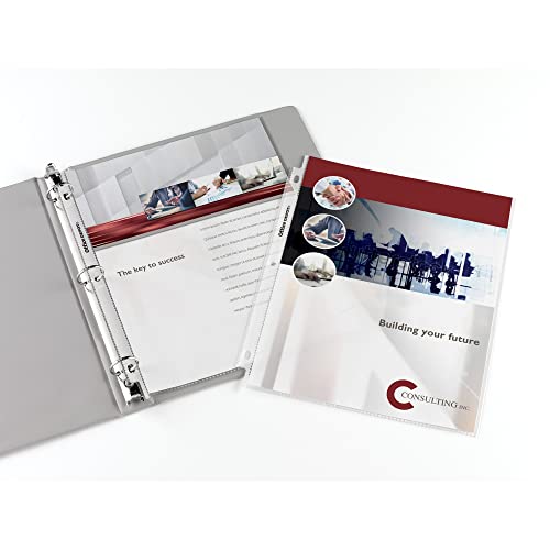 Office Depot Top-Loading Sheet Protectors, Standard Weight, Clear, Box Of 100, OD03035
