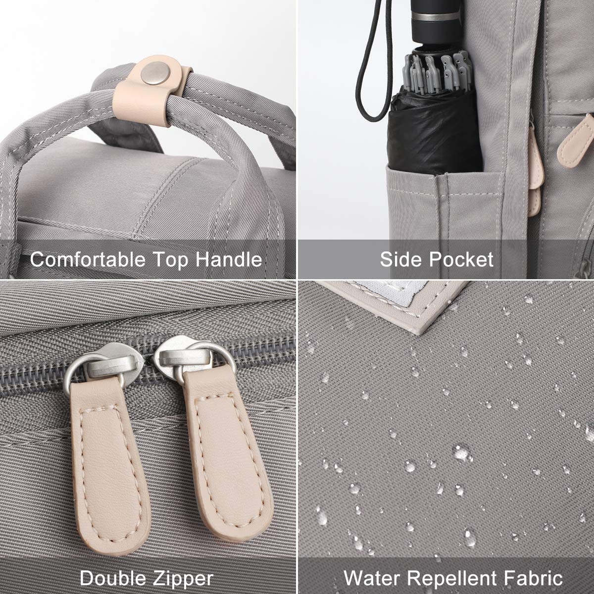 YAMTION Laptop Backpack for Women Bookbag School Backpack Bag Girl Computer Pack with Charger