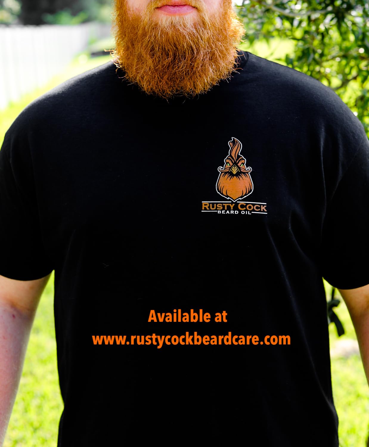 Rusty Cock Beard Oil - Funny Name/Serious Beard Care (Gunpowder & Lead Scent) - Our Smokin' Barrel