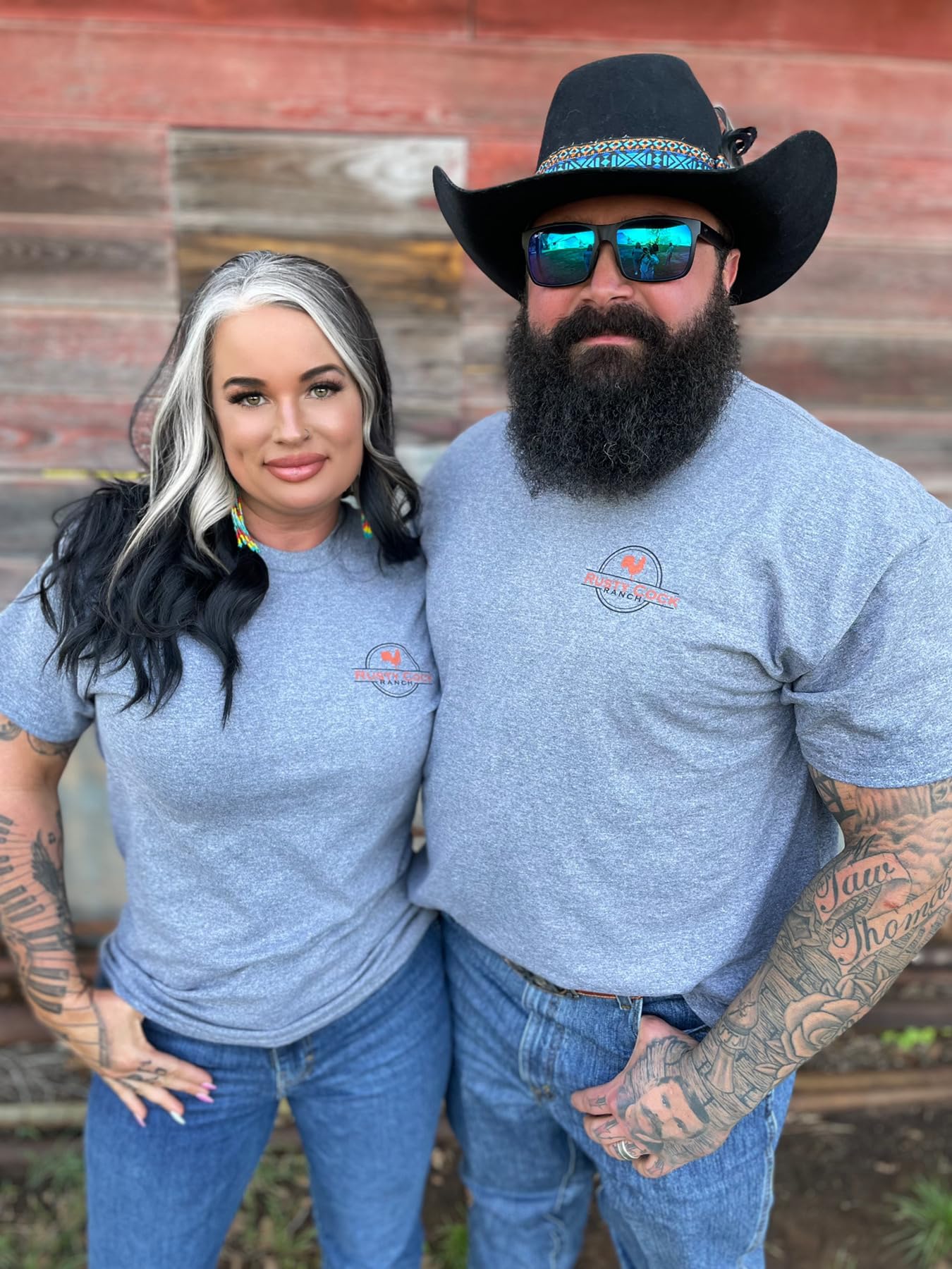 Rusty Cock Beard Oil - Funny Name/Serious Beard Care (Gunpowder & Lead Scent) - Our Smokin' Barrel