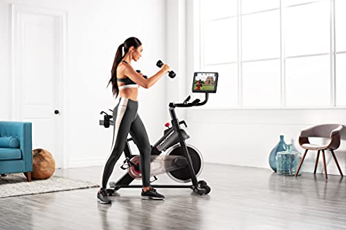 ProForm Carbon CX Smart Exercise Bike with 3 Lb. Dumbbell Set and 30-Day All-Access iFIT Membership