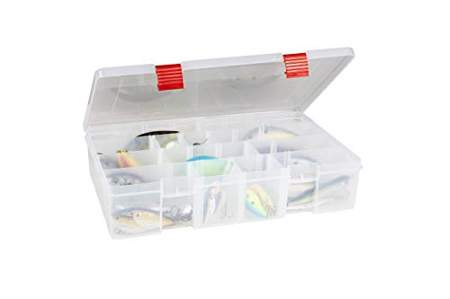 Plano RUSTRICTOR 3700 DEEP Stowaway, Premium Tackle Storage with Rust Prevention, Clear