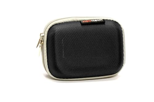 Navitech Black Shockproof Camera Case Compatible with Canon Powershot SX620 HS Compact Digital Camera