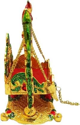 Krishna Jhoola Thakur ji, Laddu Gopal Jhula, For Home And Office Decor Jhula Metal