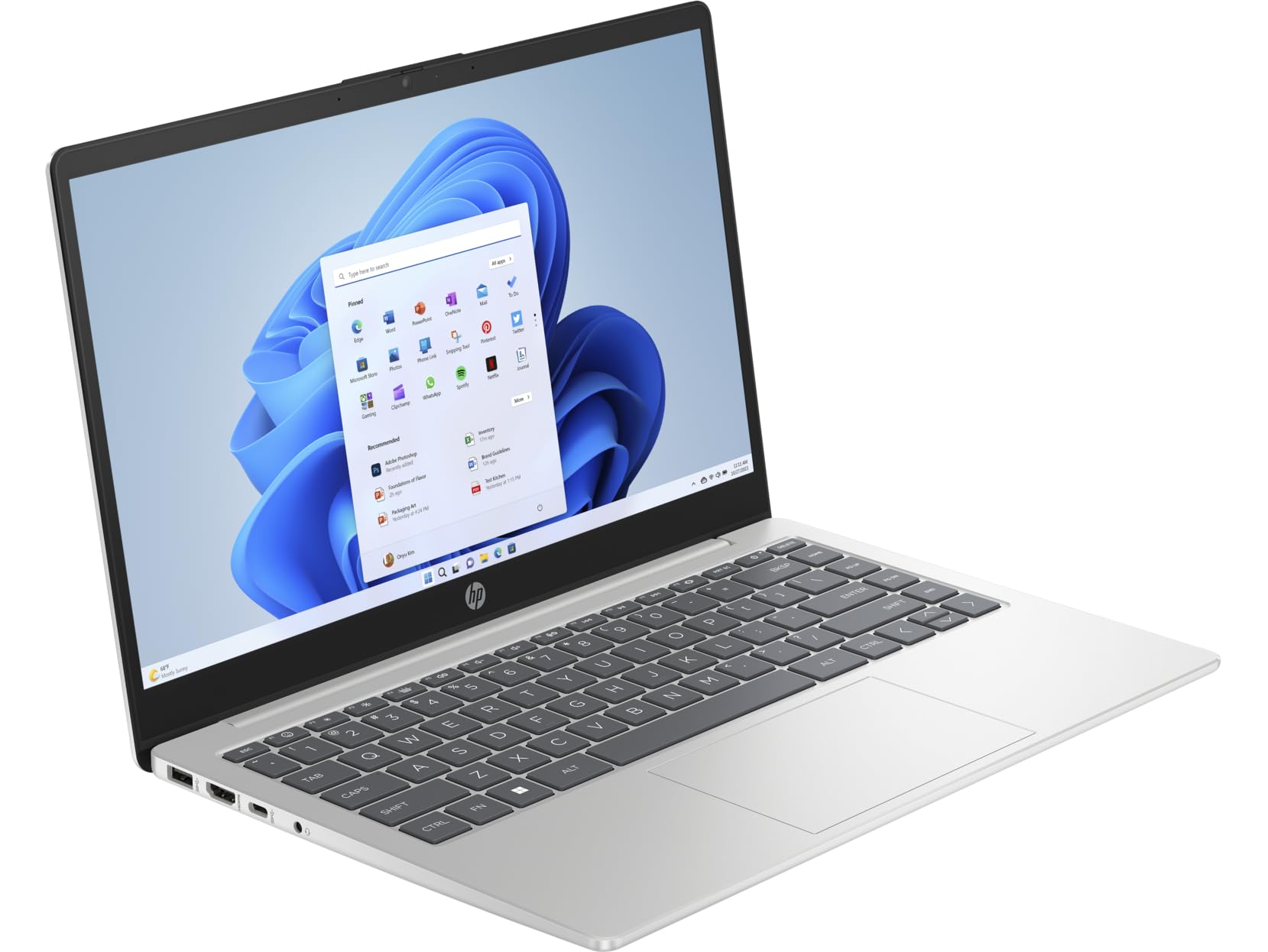 HP 14" FHD (1920x1080) IPS Thin and Light Laptop 2023 New | 13th Gen Intel i7-1355U 10-Core | Intel Iris Xe Graphics | Backlit Keyboard | USB-C | Wi-Fi 6 | 64GB DDR4 4TB SSD | Win11 Pro