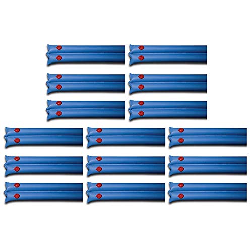 Swimline Swimming Pool 1 x 8 Feet Inground Pool Winter Cover Double Water Tube Bags for Rectangular or Oval Pool Covers, 15 Pack