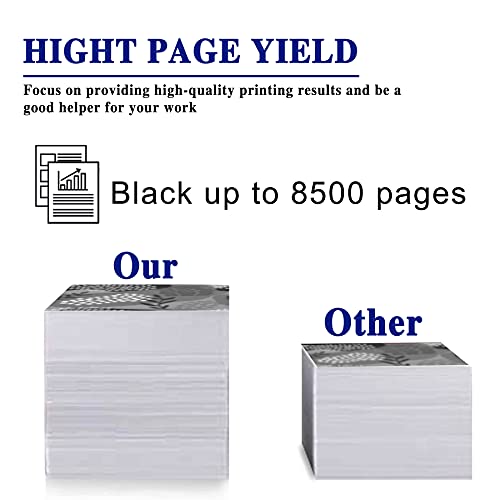 3 Pack Compatible TN-850 TN850 Toner Cartridge Replacement for Brother DCP-L5500DN L5600DN MFC-L6700DW L5700DW L5900DW HL-L6250DW L6400DW/DWT L5000D L5100DN Printer,Sold by HOBBYUNION