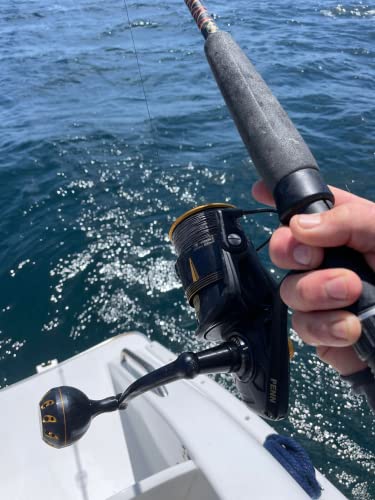 GOMEXUS Handle for Spinfisher VI Slammer 2500-4500 Size Only (Not for Longcast,Spifisher V)