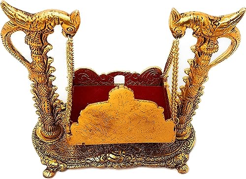 Pack of 1,Handicrafted laddu Gopal Jhula/Swing/Palana/Nand Gopal Palana/Krishna jhula