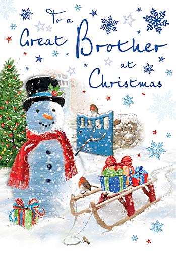 Christmas Card Brother - 9 x 6 inches - Regal Publishing