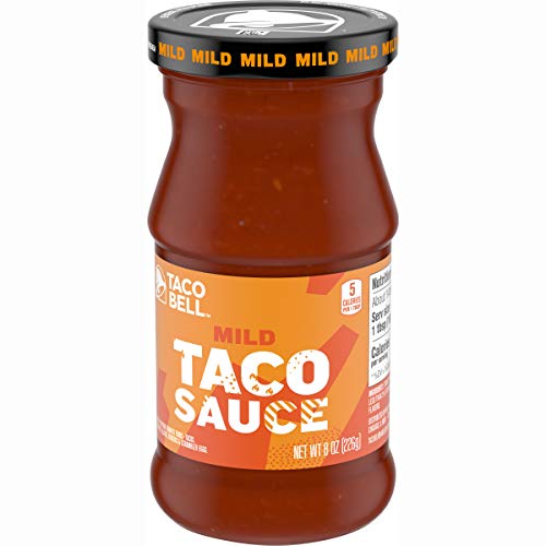 Taco Bell Mild Taco Sauce (8 oz Bottle)
